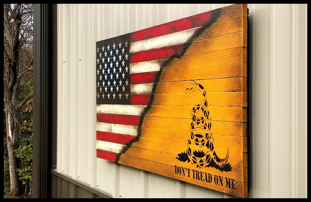 American Gadsden Flag – American Flag Signs