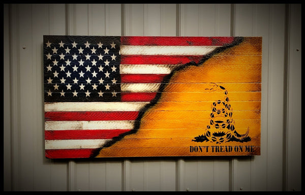 American Gadsden Flag – American Flag Signs