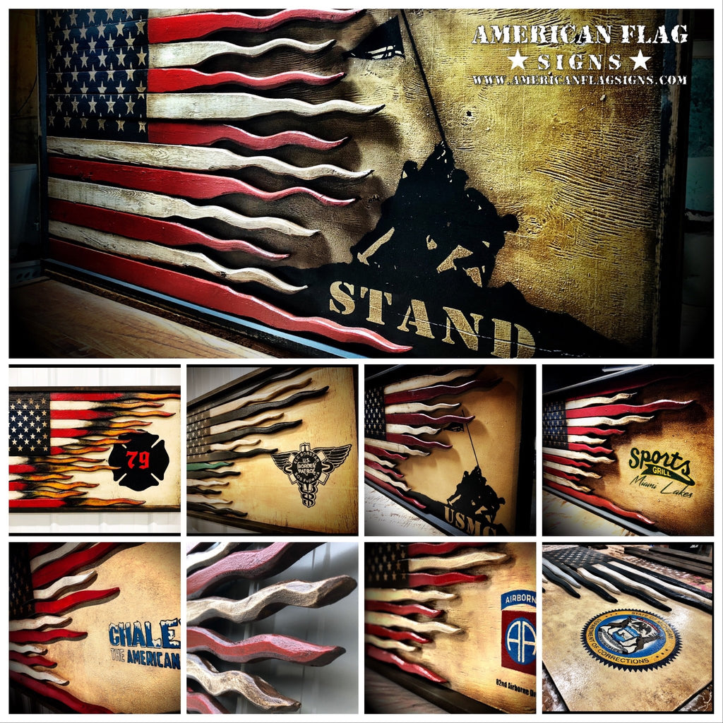 Customized Battle Flags - YOU DESIGN! – American Flag Signs