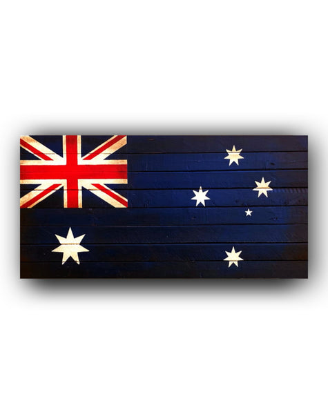 Oversized Australian Flag - Giant Wood Flag – American Flag Signs